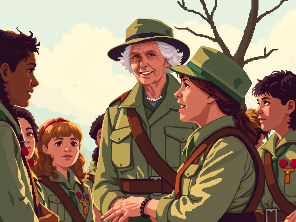 Olave BADEN-POWELL: Une pionnière du droit des femmes! - SGDF - Val d ...